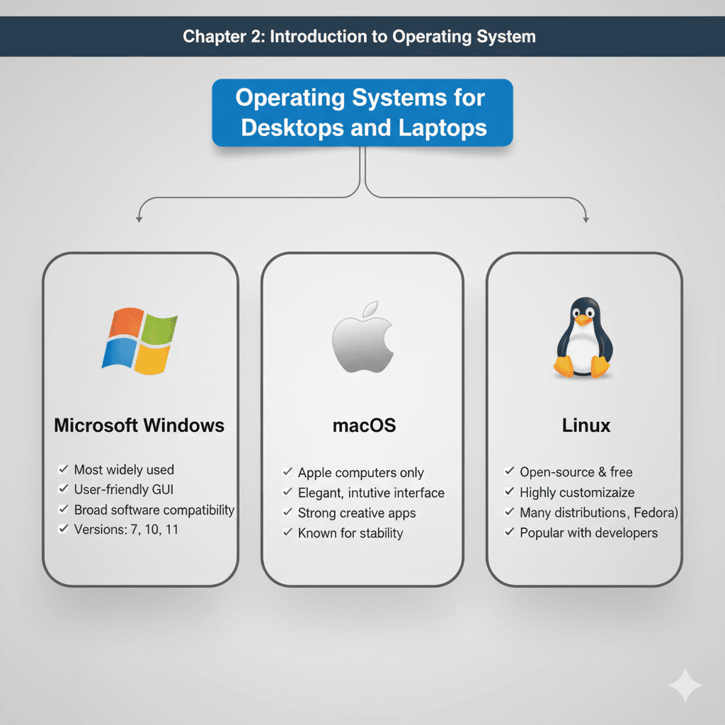Chapter-2 : Introduction to Operating System - StudyMaterials.in